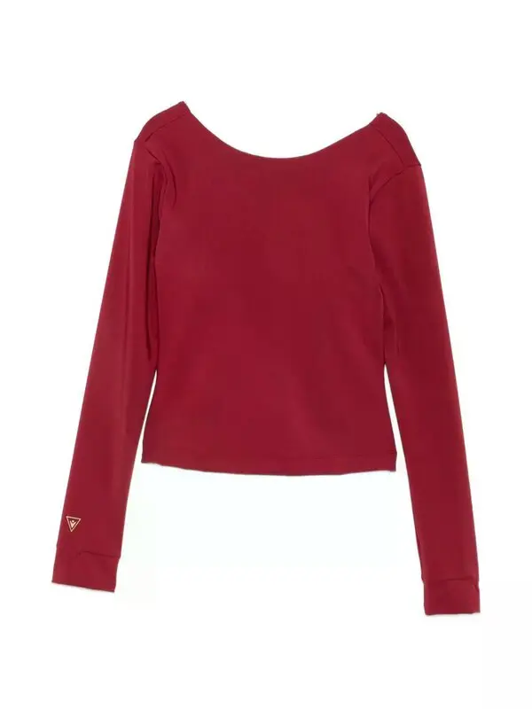 MACRON O.n.e. Scoop-back Blouse - Red