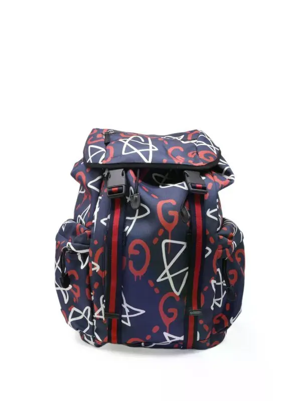 Gucci Ghost Techpack Backpack - Blue