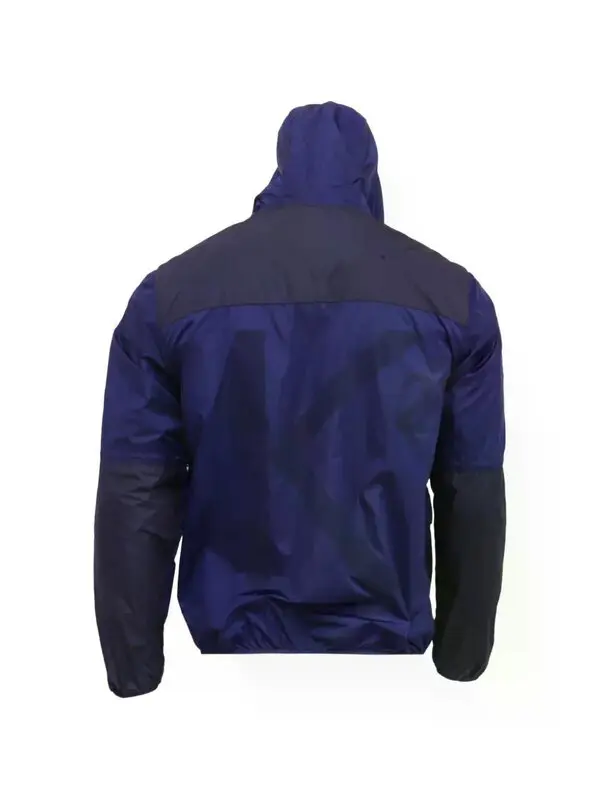 Moncler Hooded Windbreaker With Logo Print