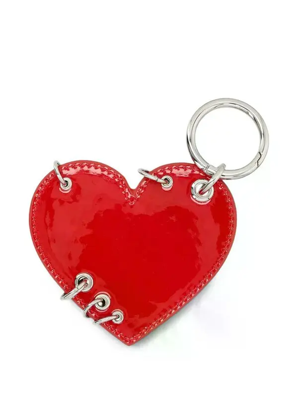 JUSTINE CLENQUET Heart Motif Leather Keyring