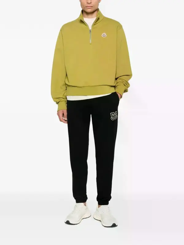 Moncler Logo-patch Drawstring Track Pants - Black