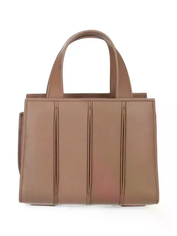 Max Mara Micro Whitney Two-way Tote Bag - Brown