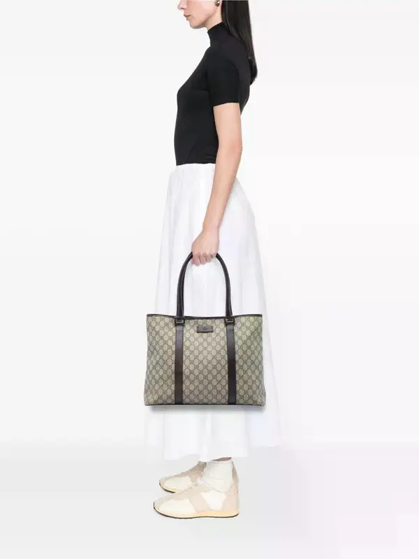 Gucci 2016-2026 Gg Supreme Joy Tote Bag - Neutrals