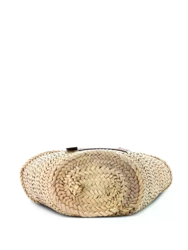 Loewe Small Raffia Tote Bag - Neutrals