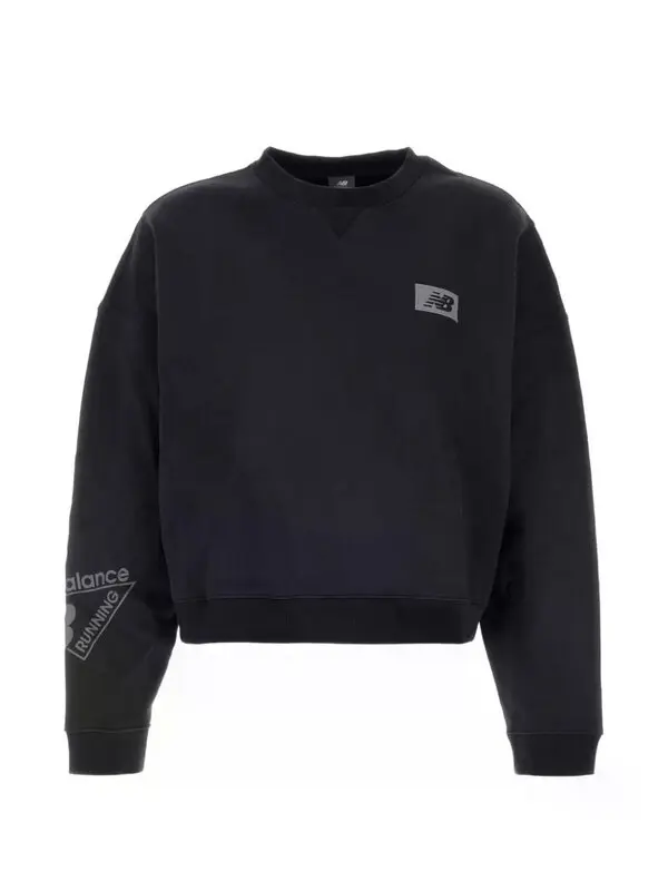 NEW BALANCE Athletics Crafted Fleece Crew Sweatshirt - Blue