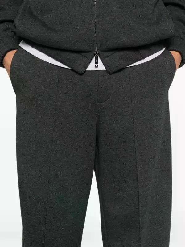 Emporio Armani Pressed-crease Track Pants