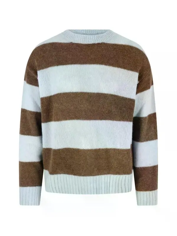 Closed Striped Alpaca-blend Sweater