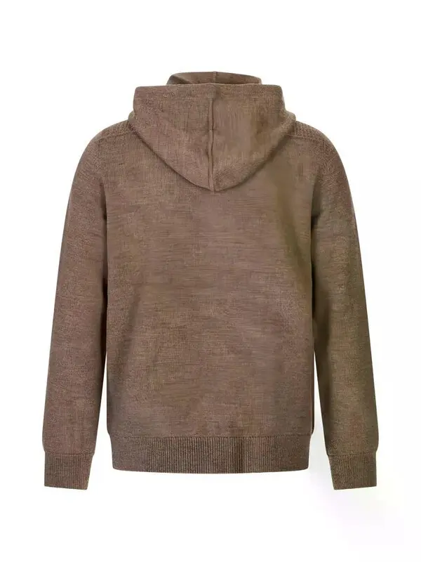 MONTECORE Zip-up Hoodie - Brown