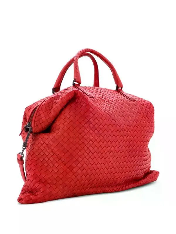 Bottega Veneta Maxi Satchel - Red