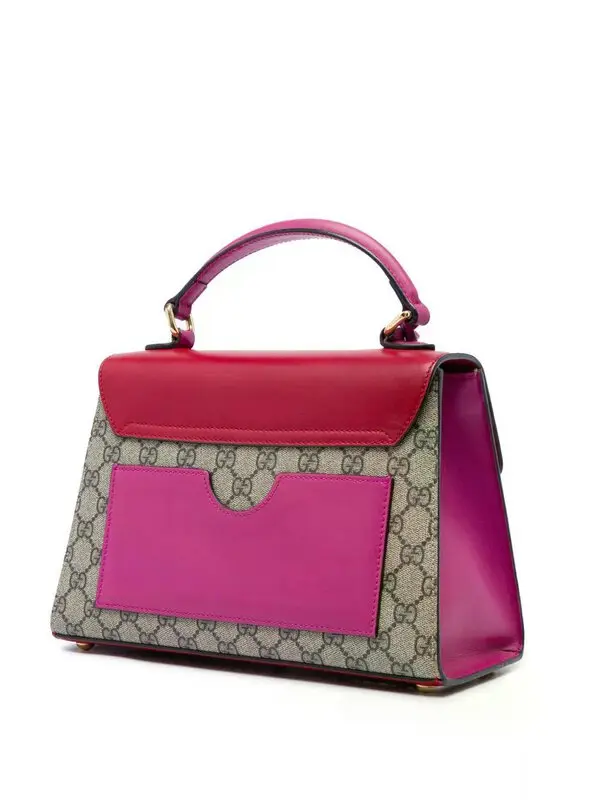 Gucci 2016-2026 Small Gg Supreme Padlock Satchel