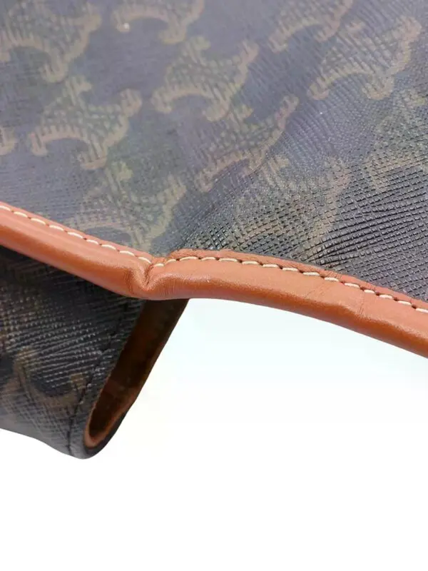 Celine Medium Triomphe Coated Canvas Crossbody Bag