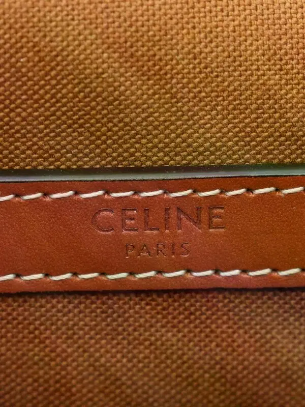 Celine Medium Triomphe Coated Canvas Crossbody Bag