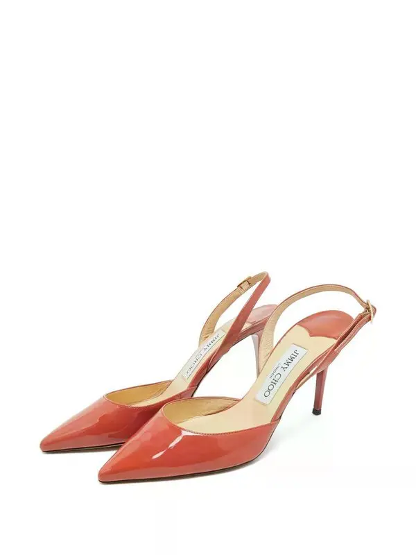JIMMY CHOO Tilly Slingback Pumps - Orange