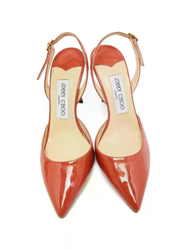 JIMMY CHOO Tilly Slingback Pumps - Orange