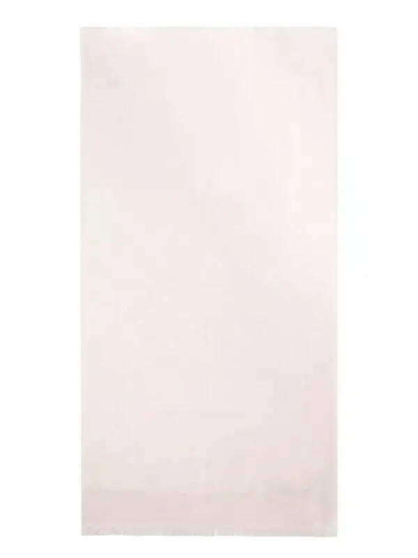 Mulberry Fringed-hem Scarf