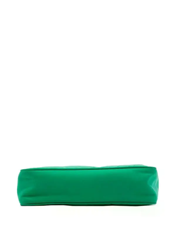 Prada Mini Tessuto Shoulder Bag - Green