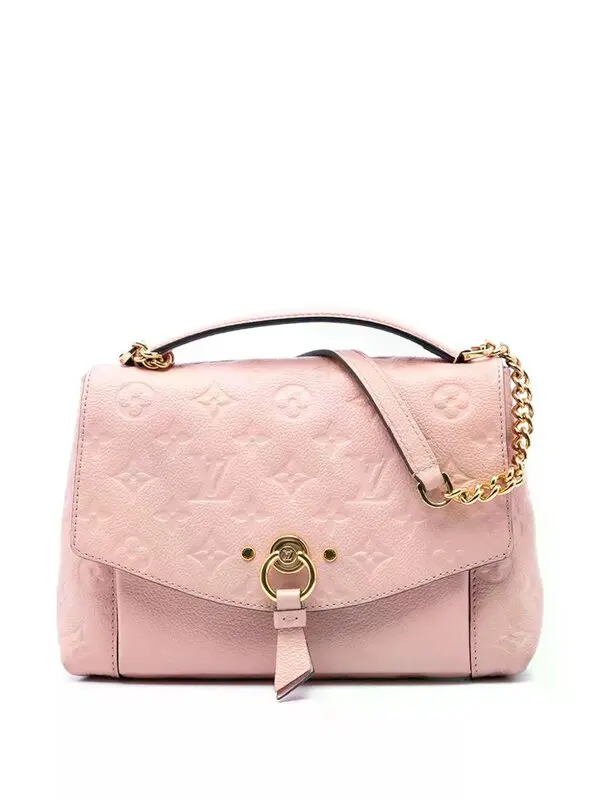 LOUIS VUITTON Monogram Empreinte Bb Satchel - Pink