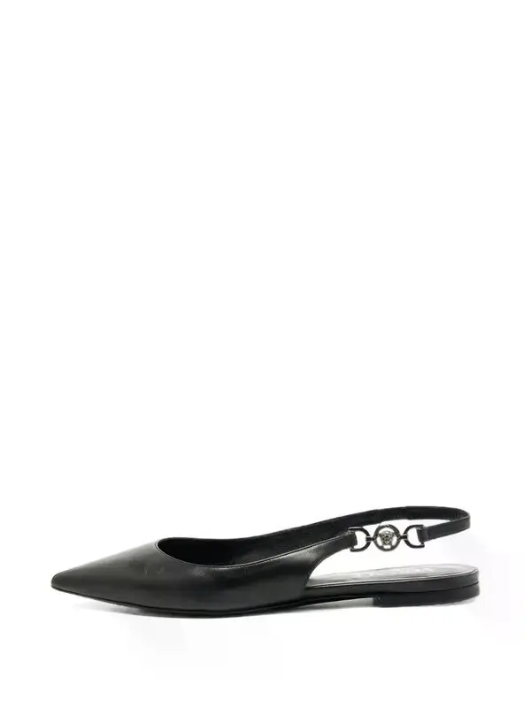 Versace Medusa Slingback Pumps - Black