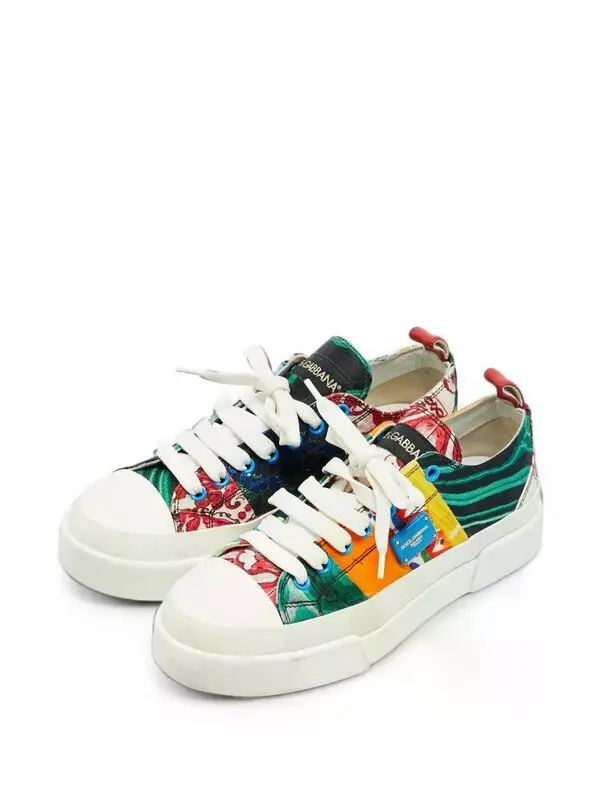 Dolce & Gabbana Portofino Lace-up Sneakers