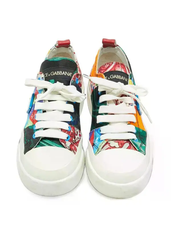 Dolce & Gabbana Portofino Lace-up Sneakers