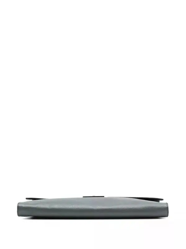 Prada 2013-2026 Saffiano Document Holder Clutch Bag
