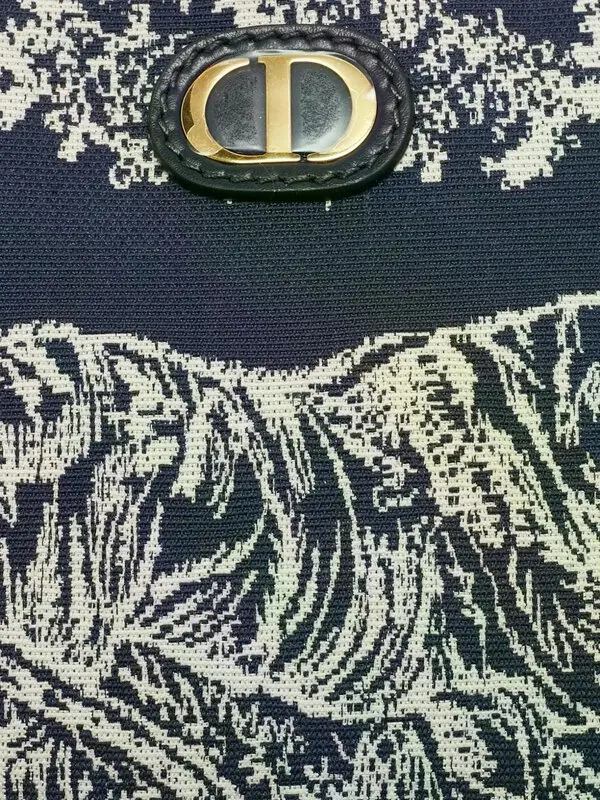 Dior 30 Montaigne Toile De Jouy Reverse Beauty Pouch