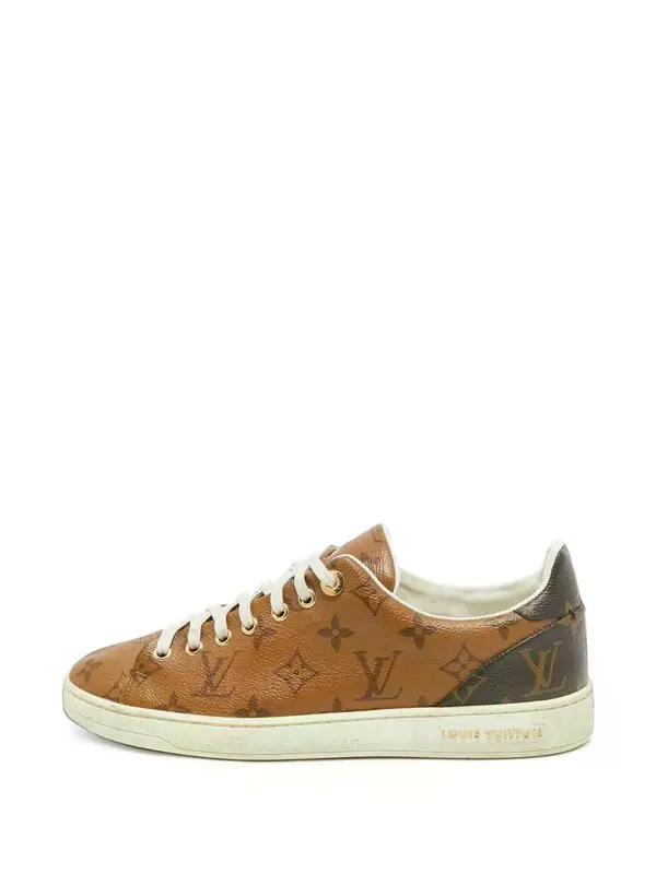 LOUIS VUITTON Frontrow Monogram Sneakers - Brown