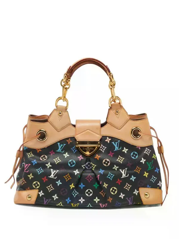 LOUIS VUITTON 2009 Ursula Monogram Multicolore Tote Bag - Black