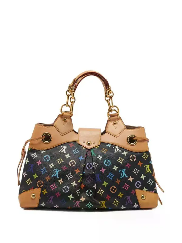 LOUIS VUITTON 2009 Ursula Monogram Multicolore Tote Bag - Black