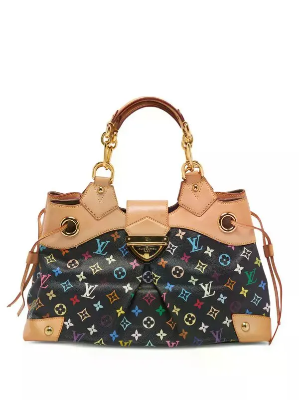 LOUIS VUITTON 2009 Ursula Monogram Multicolore Tote Bag - Black