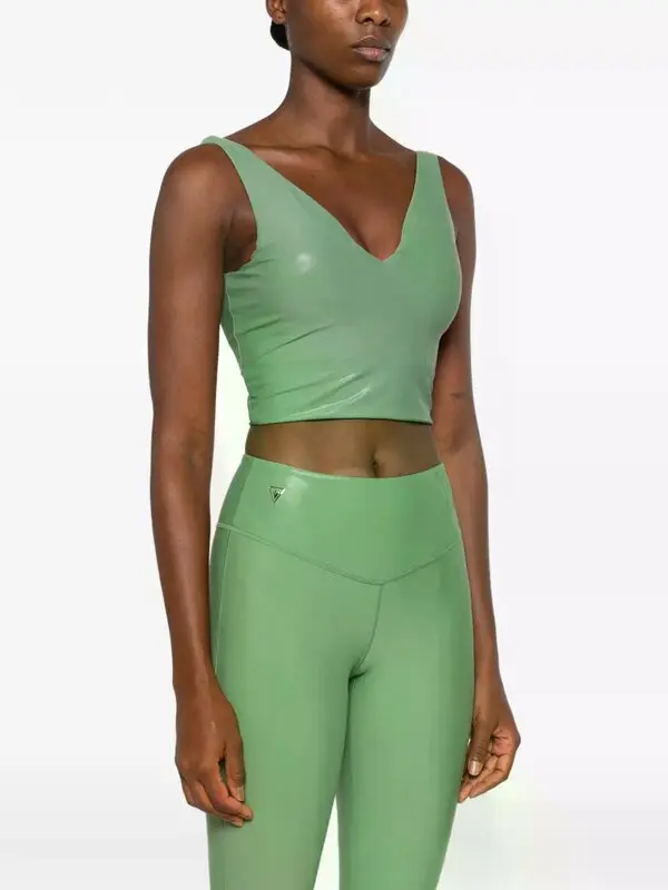 MACRON O.n.e. V-neck Top - Green