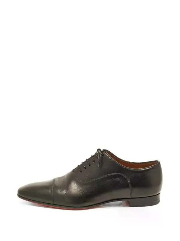 CHRISTIAN LOUBOUTIN Greggo Lace-up Oxford Shoes - Black