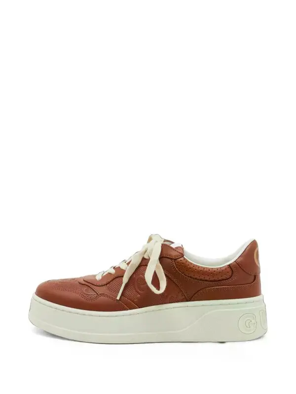Gucci Chunky B Jumbo Gg Sneakers - Brown