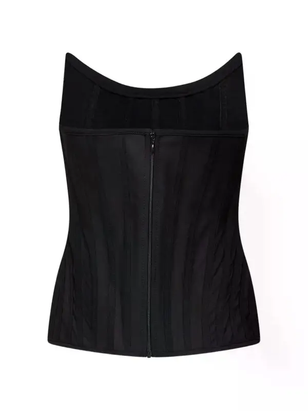 Giuseppe Di Morabito Strapless Boned Top - Black