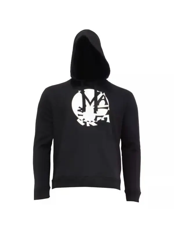 Valentino Garavani Logo-print Hoodie - Black