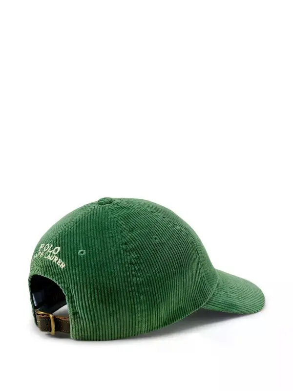 Polo Ralph Lauren Corduroy-effect Baseball Cap - Green