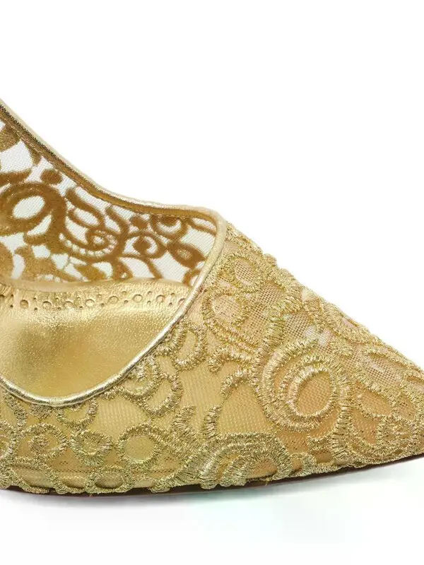 Manolo Blahnik Bbla Mesh Pumps