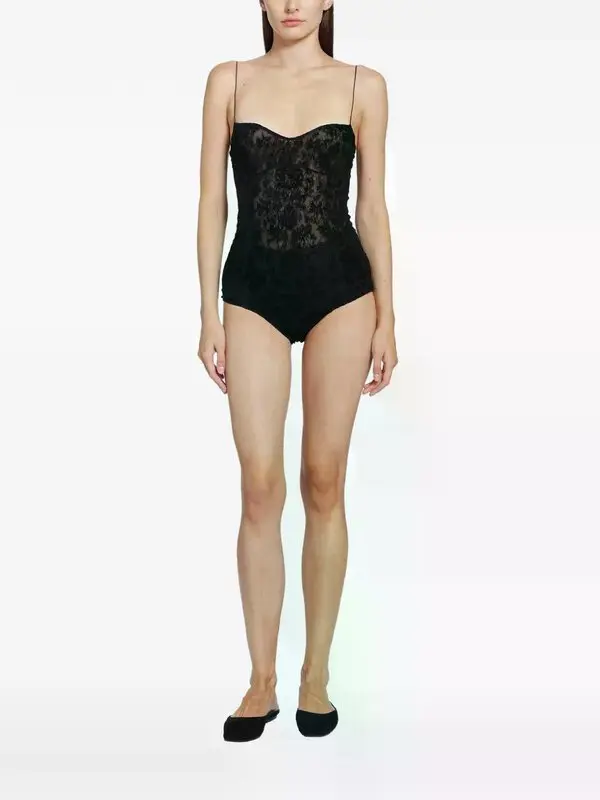 PAULINE DUJANCOURT Lace Body - Black