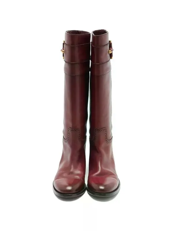 Gucci Horsebit Leather Knee-length Boots