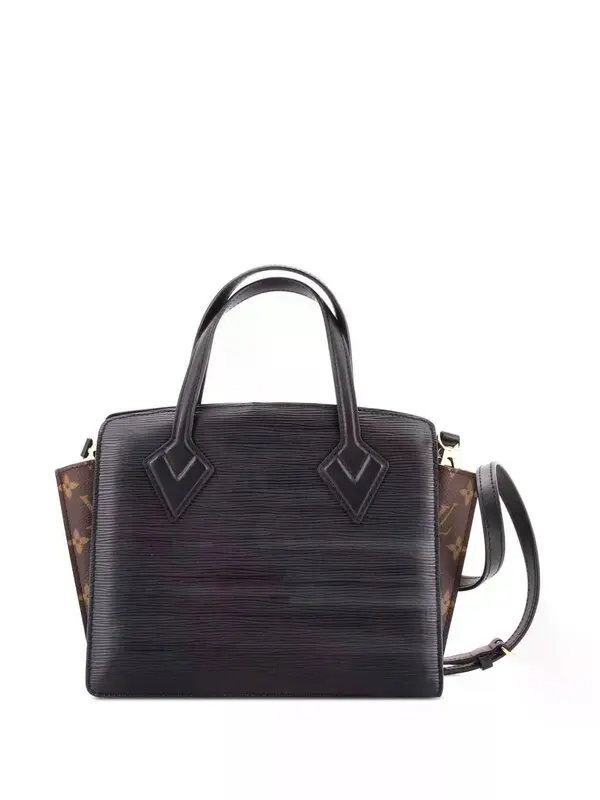 LOUIS VUITTON Varenne Bag Epi Leather With Monogram Canvas Shoulder Bag