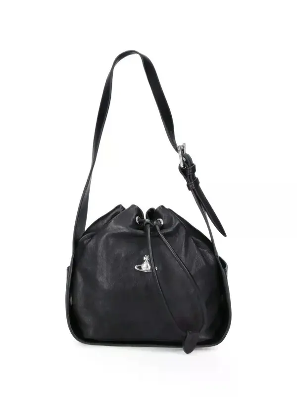 VIVIENNE WESTWOOD Stacey Orb-plaque Drawstring Bucket Bag
