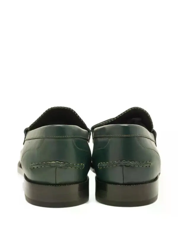 Burberry Leather Penny Loafers