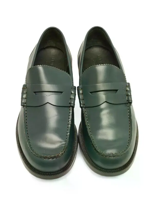 Burberry Leather Penny Loafers