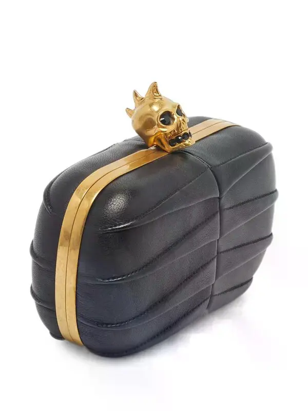 Alexander McQueen Mohawk Skull-detail Clutch Bag