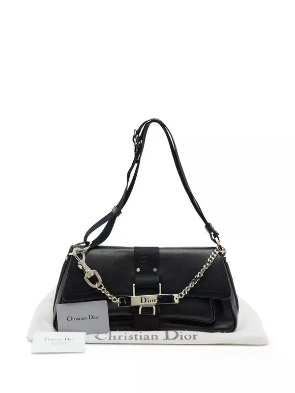 Dior Medium Hardcore Coated Canvas Shoulder Bag