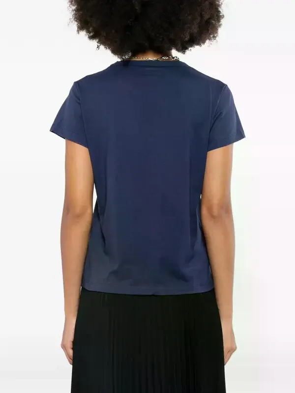 AGNES B. Star-print T-shirt - Blue