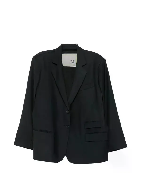 THE M.. Oversized Notched-lapels Blazer