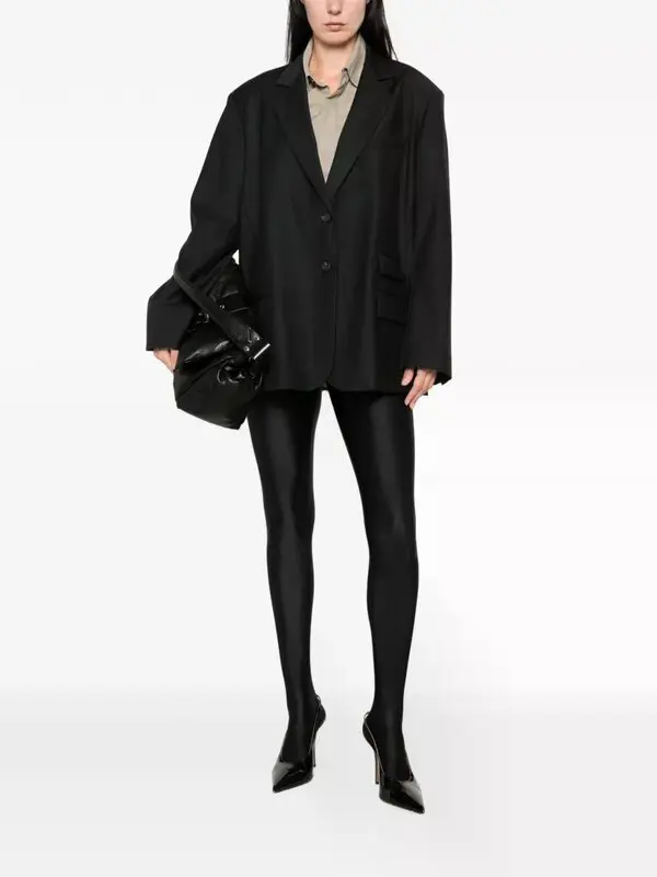 THE M.. Oversized Notched-lapels Blazer