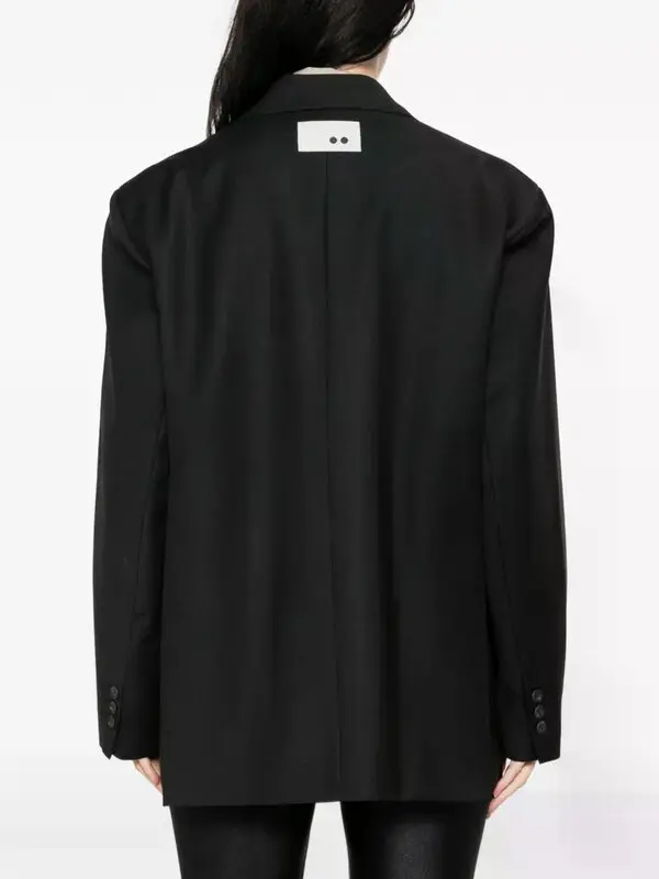 THE M.. Oversized Notched-lapels Blazer