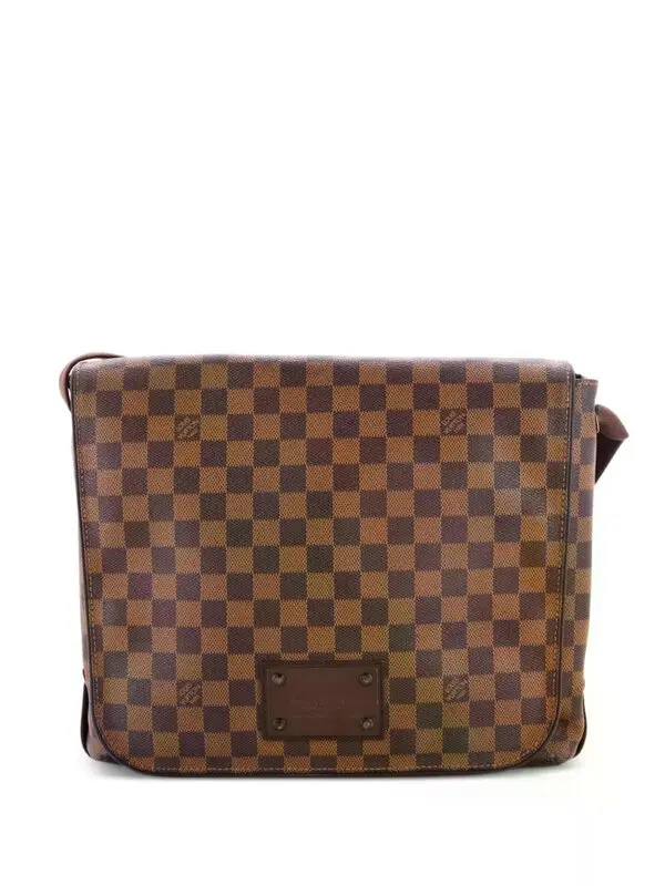 LOUIS VUITTON Damier Messenger Bag - Brown